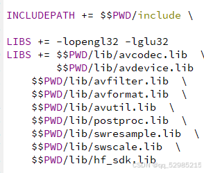 Qt实现ffmpeg解码openGl渲染_ffmpeg在qt里面如何导入-CSDN博客