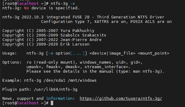 Rhel系使用ntfs文件系统格式化报错找不到命令解决方法-CSDN博客