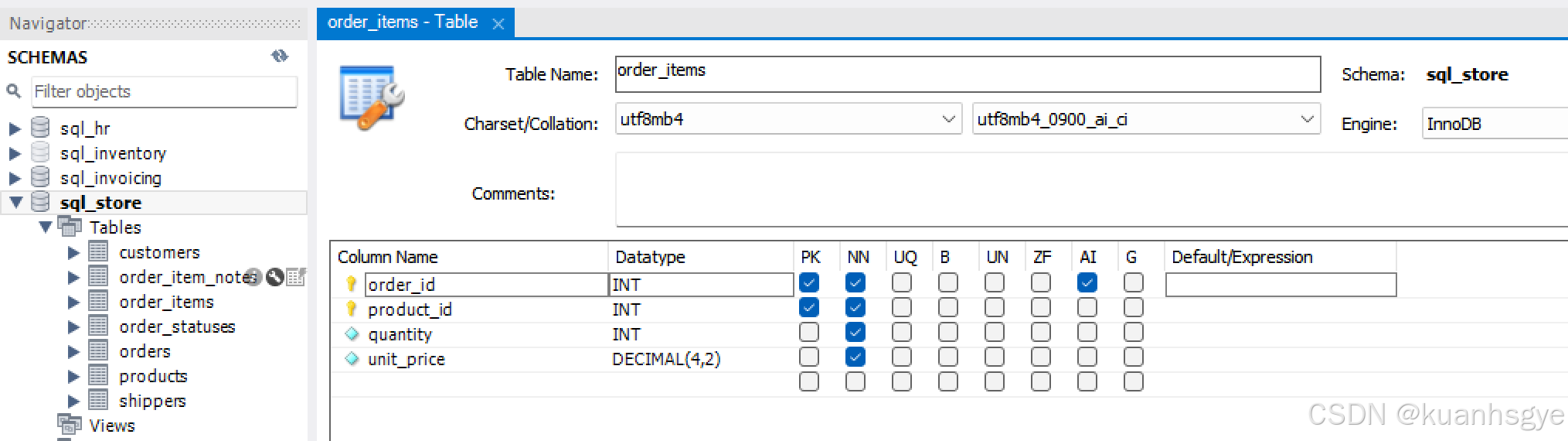 SQL笔记_mosh sql课程无法获得数据库-CSDN博客