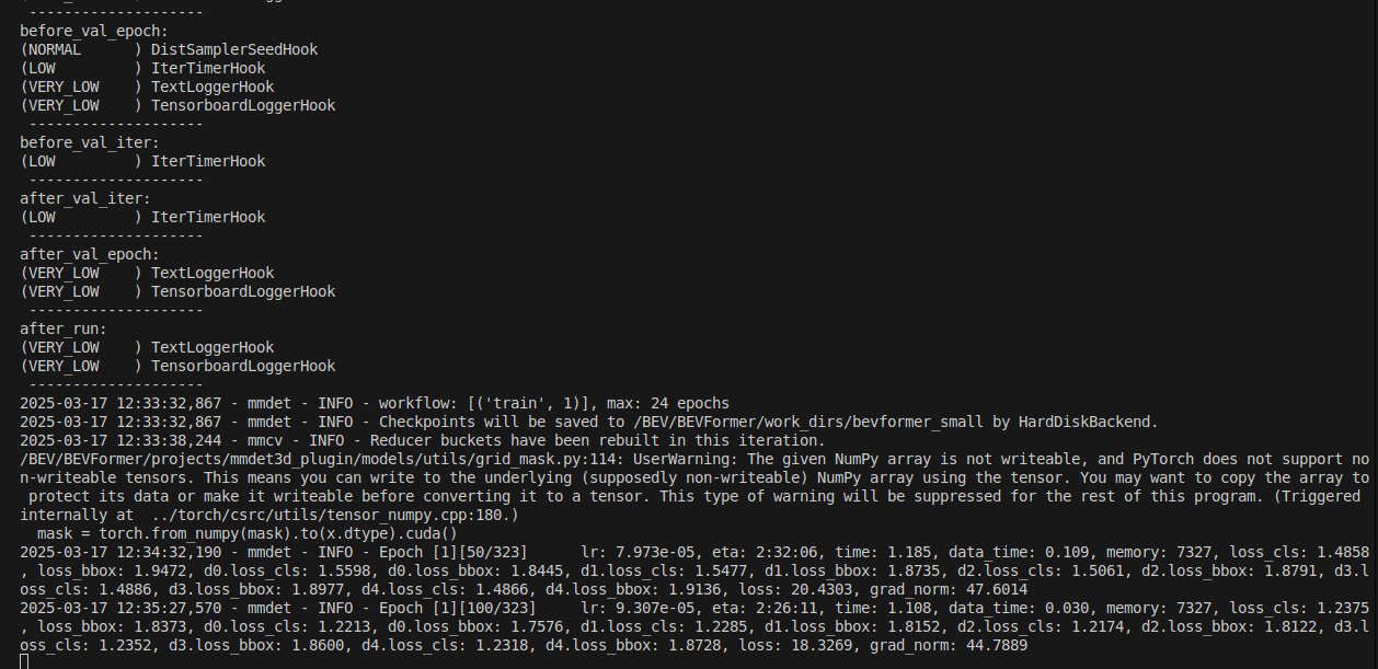 BEVFormer复现过程_bevformer pytorch版本1.10.0torch.distributed.elastic-CSDN博客