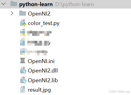 Astro Pro相机在windows系统下的Pycharm使用测试_astra pro python-CSDN博客