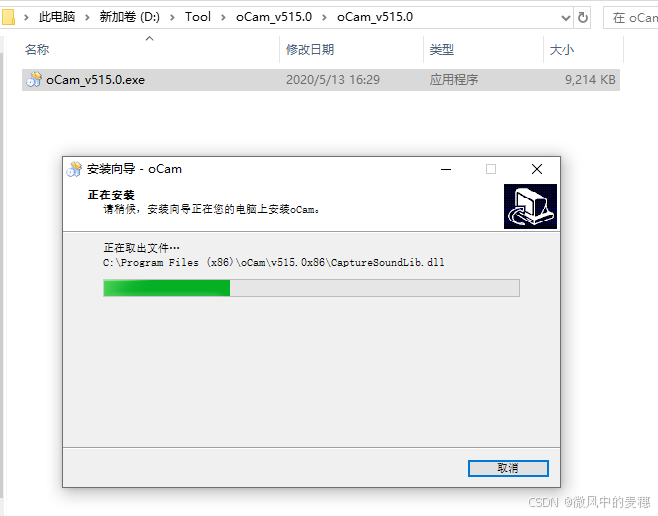 【实用工具强推】专业录屏神器oCam下载安装详细图文全攻略：高清录制+超低CPU占用！-CSDN博客