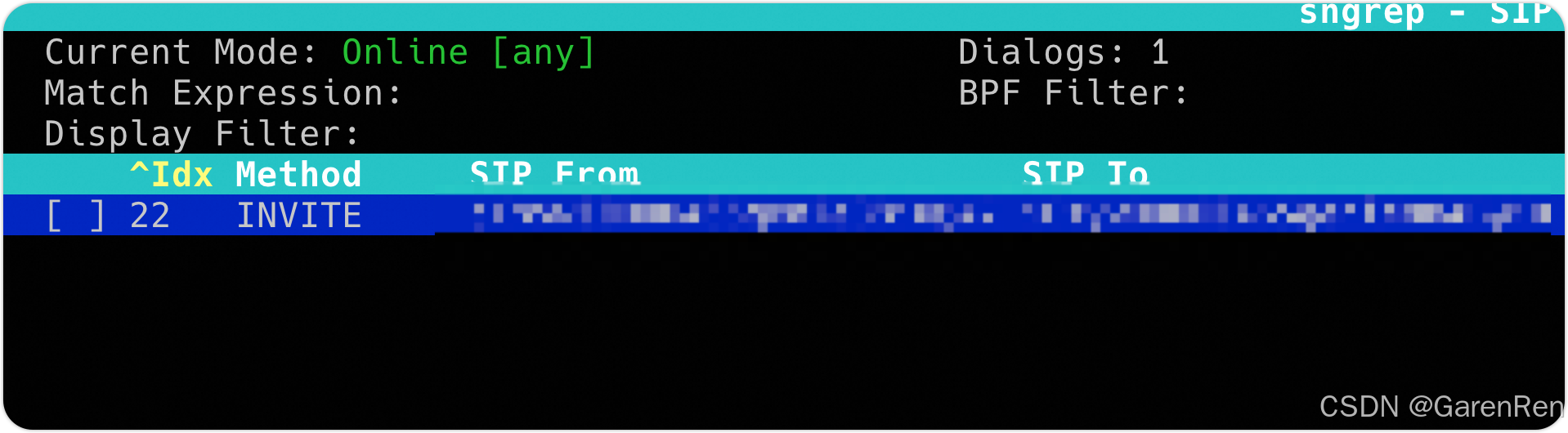 sngrep：SIP通信抓包&分析利器-CSDN博客