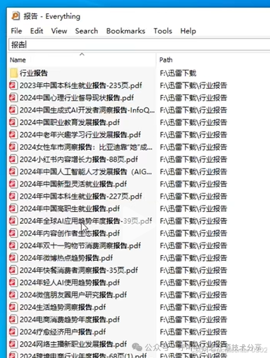 电脑文件搜索神器 everything，找文件只需3秒钟!_all things电脑文件搜索-CSDN博客