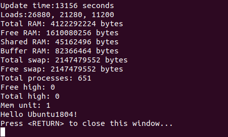 Linux环境编程获取系统相关信息之sysinfo, sysconf, system_您不能拷贝项目,因为它的名称太长或包括的字符-CSDN博客