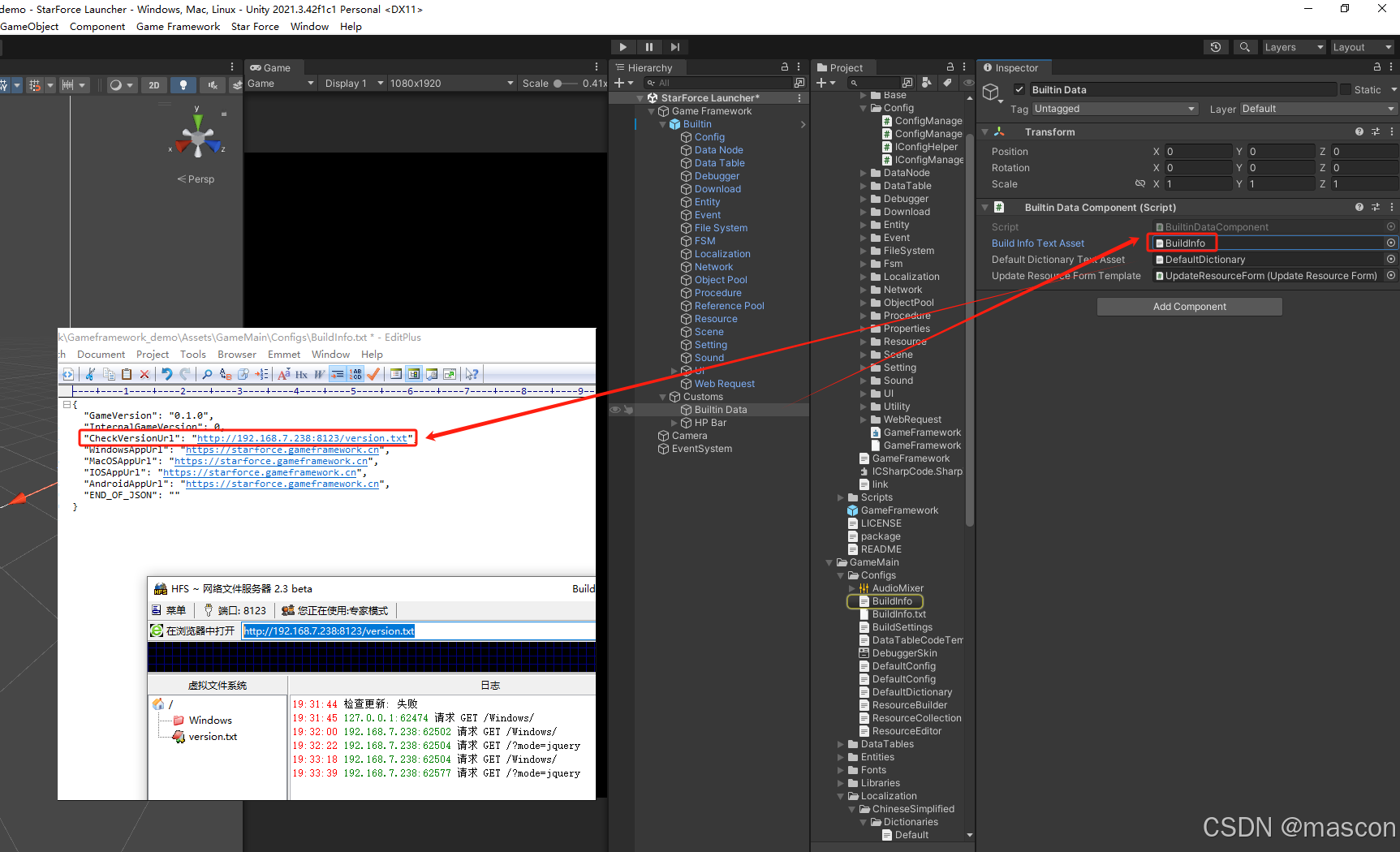 GameFramework打包及热更新学习记录_gameframework 打包-CSDN博客