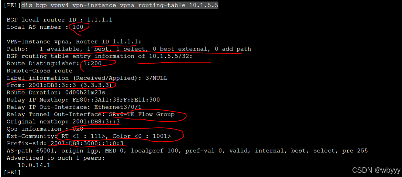 SRV6案例3：L3VRF Over SRv6 TE基于DSCP引流_srv6引流-CSDN博客