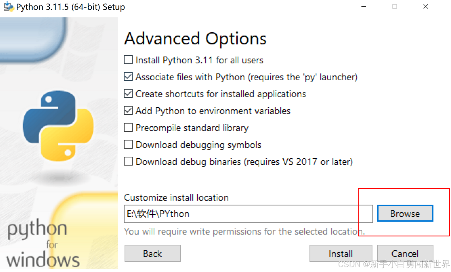 在Win10环境下安装Python教程_win10 python环境安装-CSDN博客