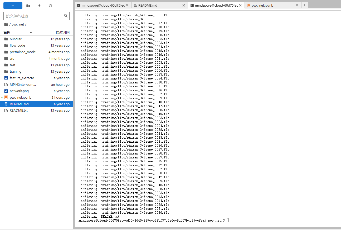 基于MindSpore框架实现PWCNet光流估计-CSDN博客