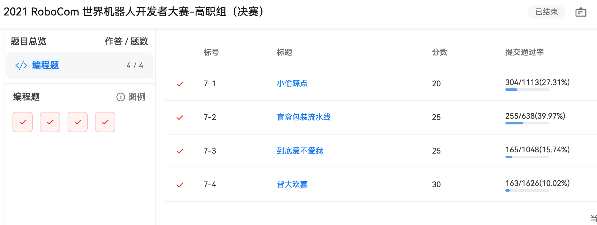 2021 RoboCom 世界机器人开发者大赛-高职组（决赛）解题报告 | 珂学家_2021 robocom 世界机器人开发者大赛-高职组(决赛)7-4 皆大欢喜-CSDN博客