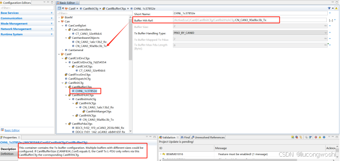 AUTOSAR CAN协议栈-应用通讯-CanIf配置-基于Davinci Configurator和TC397硬件平台_cantp ecuc的长度配置-CSDN博客