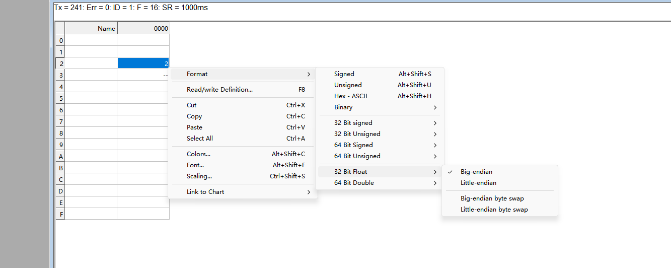 Modbus Poll 使用说明 _modbus poll csdn-CSDN博客