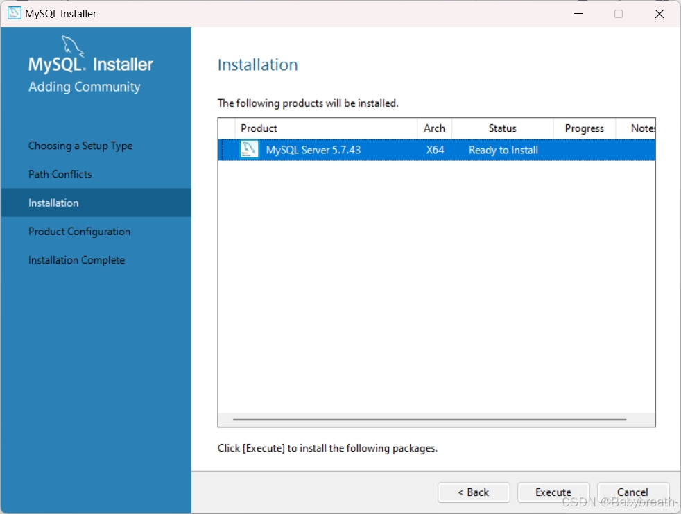 windows环境下MySQL的安装方法_windows安装mysql5.7.43-CSDN博客
