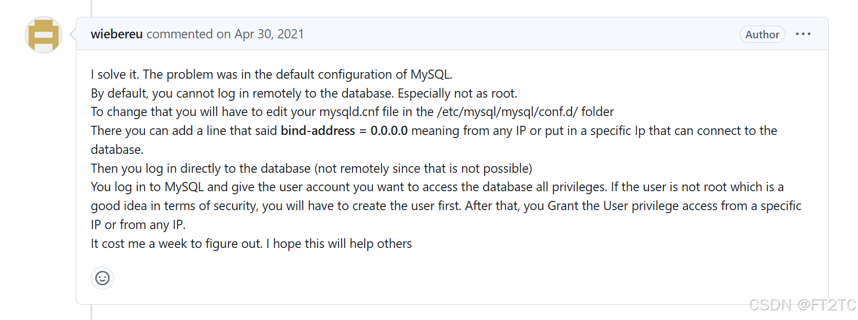 DBeaver连接Ubuntu虚拟机MySQL报错Connection refused: no further information_dbeaver connection refused ...