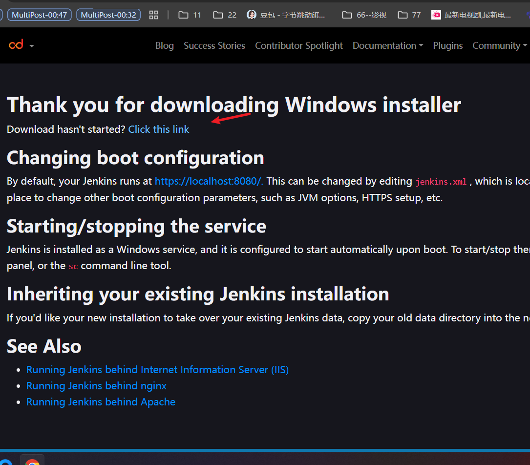Windows 系统安装 Jenkins_windows安装jenkins-CSDN博客
