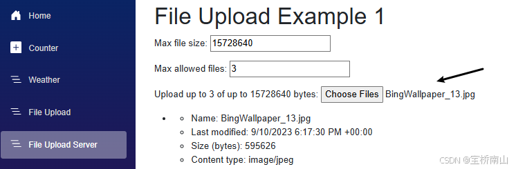 Blazor - 记录一个文件上传的filesize问题_blazor web不能上传-CSDN博客