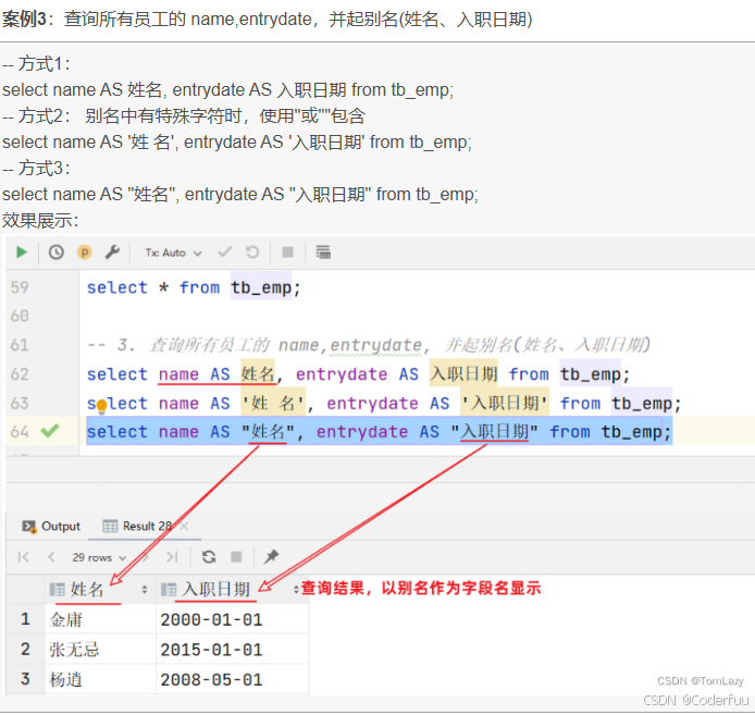 Java Web 10 DQL & 多表设计-CSDN博客