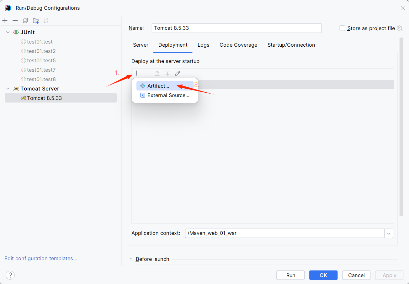 IDEA快速搭建Web项目，部署Tomcat环境(超详细版)_idea struts项目 部署到tomcat-CSDN博客