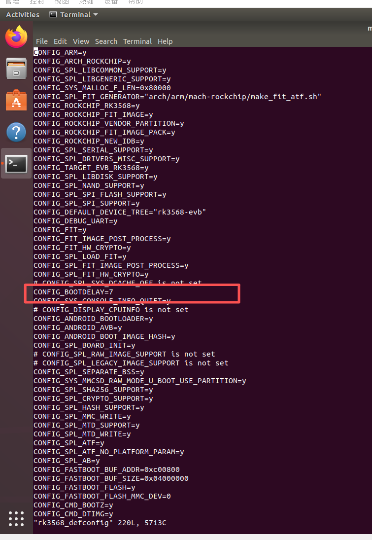 修改u-boot延时rk3568为例_ok3568修改ubuntu系统uboot中bootdelay-CSDN博客