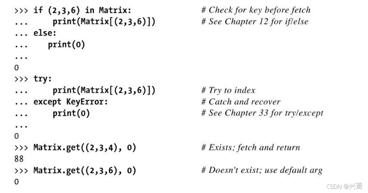 【Python学习手册（第四版）】学习笔记08.2-Python对象类型-字典详解-CSDN博客