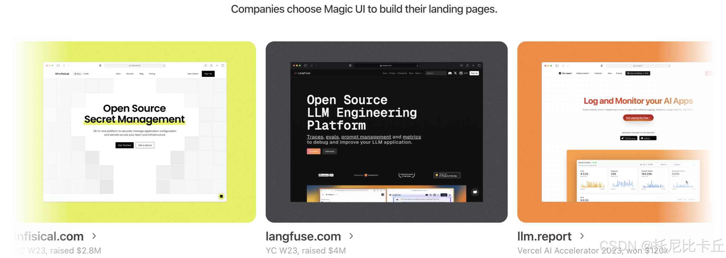 【React】Magic UI：让界面动起来的高级前端必备工具-CSDN博客