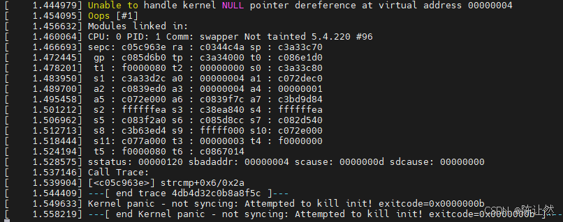 Linux:Oops和Call Trace定位源码_linux call trace-CSDN博客