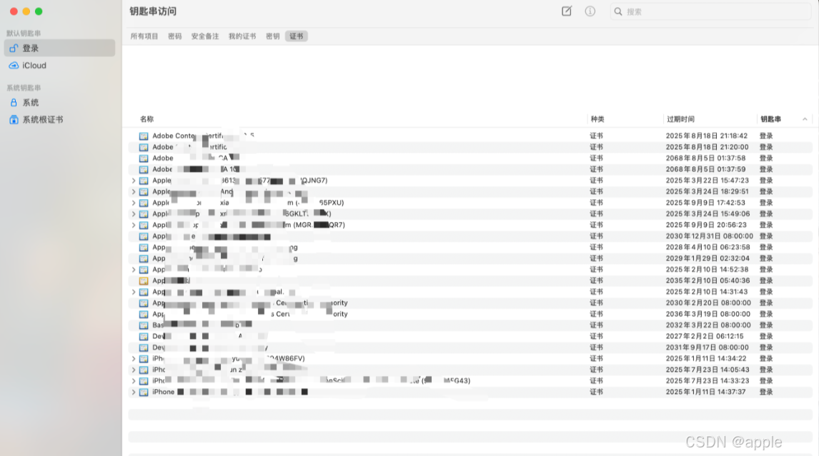 Apple Developer 申请证书全流程 iOS证书(.p12)和描述文件(.mobileprovision)申请-CSDN博客