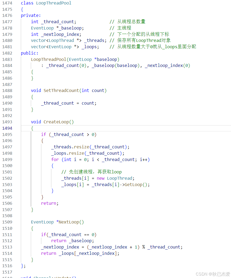 项目模块十一：LoopThreadPool模块_大型软件线程管理函数模块-CSDN博客