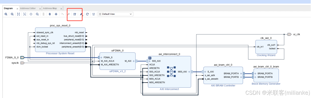 [米联客-XILINX-H3_CZ08_7100] FPGA_PL-DDR缓存方案连载-03使用fdma读写axi-bram测试_米联客2024版pl-ddr缓存方案-CSDN博客