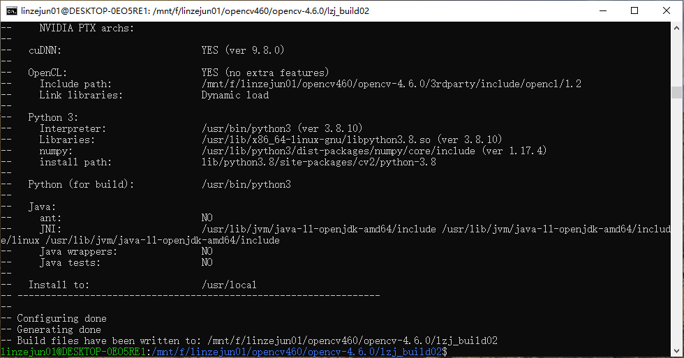 在wsl安装cuda、cudnn、以及gpu版本的opencv_wsl cudnn 安装-CSDN博客