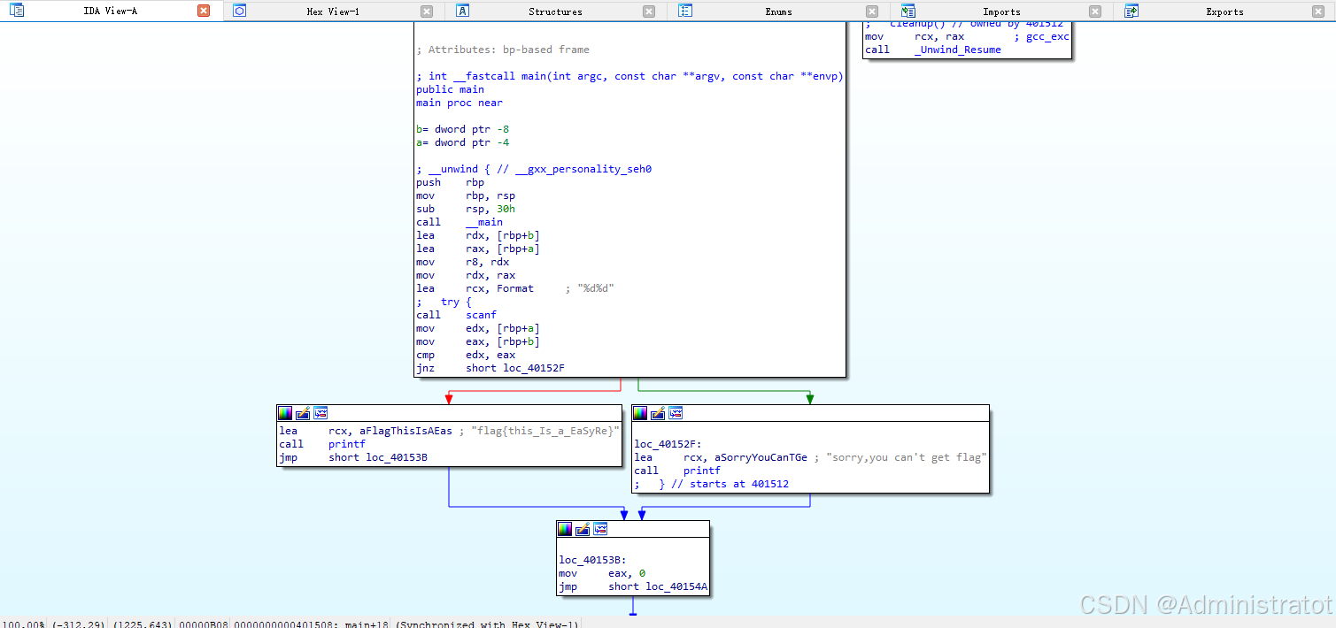 IDA详细使用 笔记（Win 10系统）_ida下导出函数如何看pseudocode视图-CSDN博客