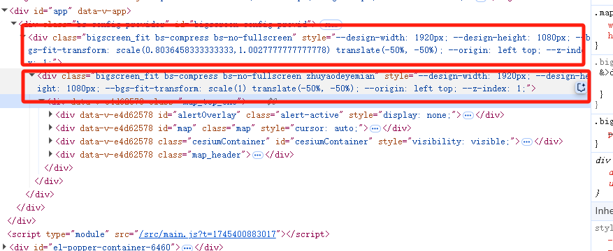 vue3引入cesium，由于页面使用了transform: scale()导致获取不到pick()数据的解决方法_cesium viewer.canvas #cesiumcontine 外部 ...