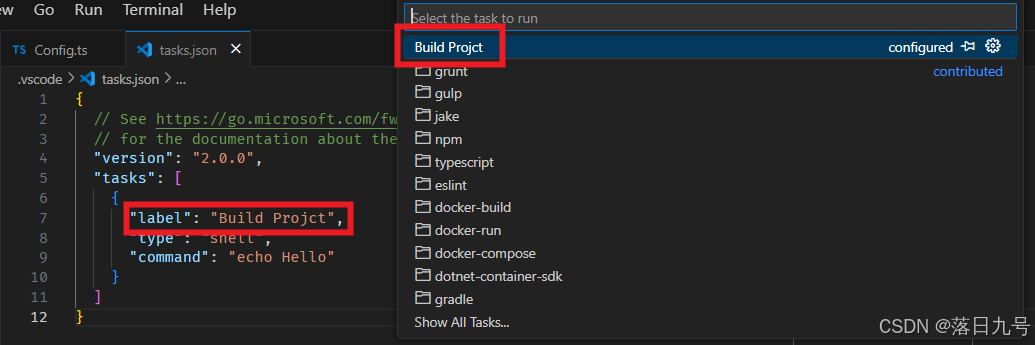 VS Code 的Tasks 功能介绍_vscode tasks dependson-CSDN博客