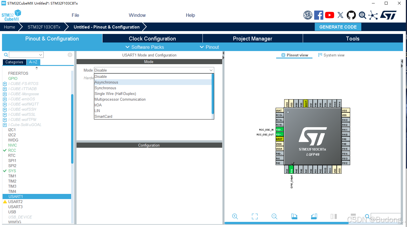 STM32 汇编程序——串口输出 Hello world_stm32 hello world-CSDN博客