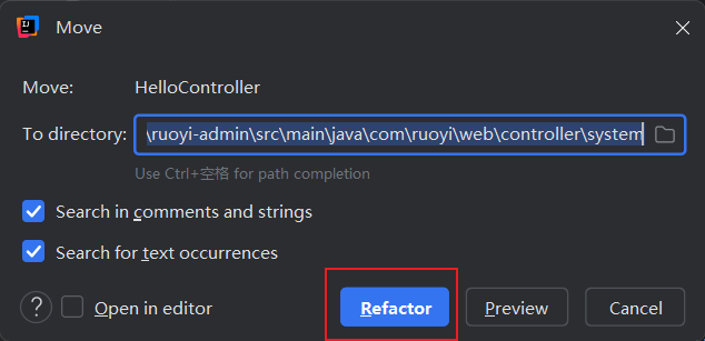 基于Ruoyi-Vue创建实现CURD接口_ruoyi-vue版,详细解释-CSDN博客