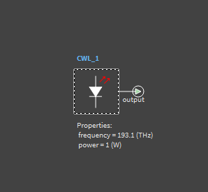 Lumerical INTERCONNECT ------ CW Laser 组件_interconnect中各个器件怎么使用-CSDN博客