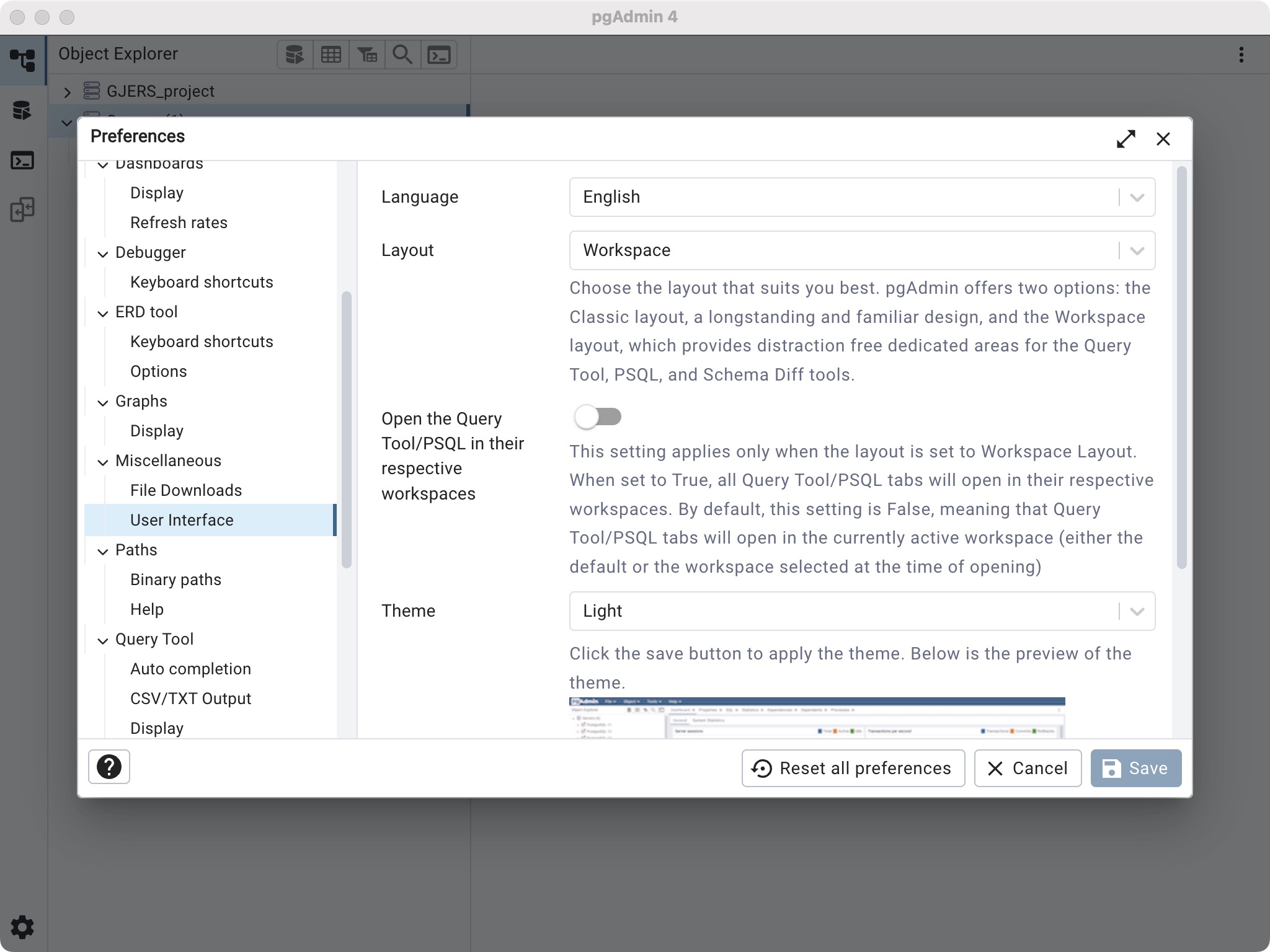 pgAdmin4轻松切换中文界面教程_pgadmin4设置中文-CSDN博客