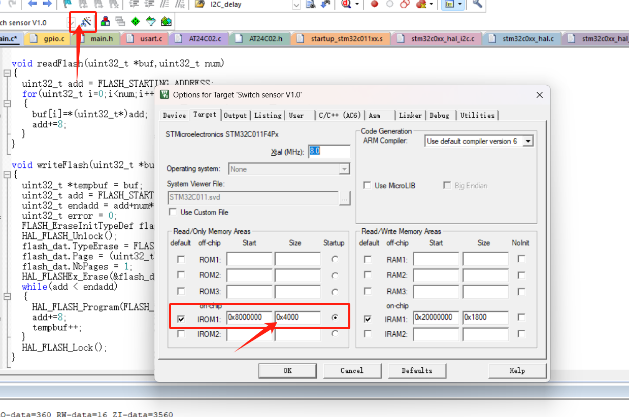 使用HAL库读写STM32的内部FLASH 代码示例 _stm32 hal flash-CSDN博客