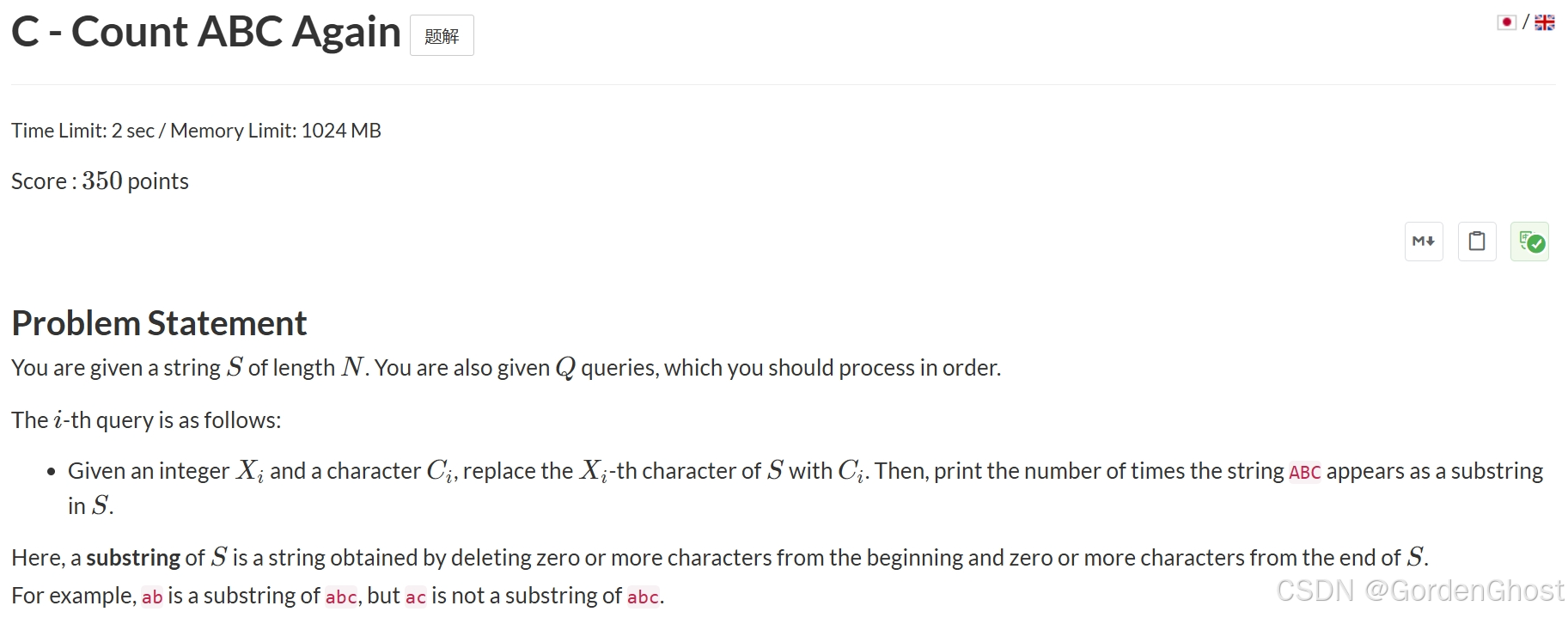 Count ABC Again（AtCoder Beginner Contest 372）-CSDN博客