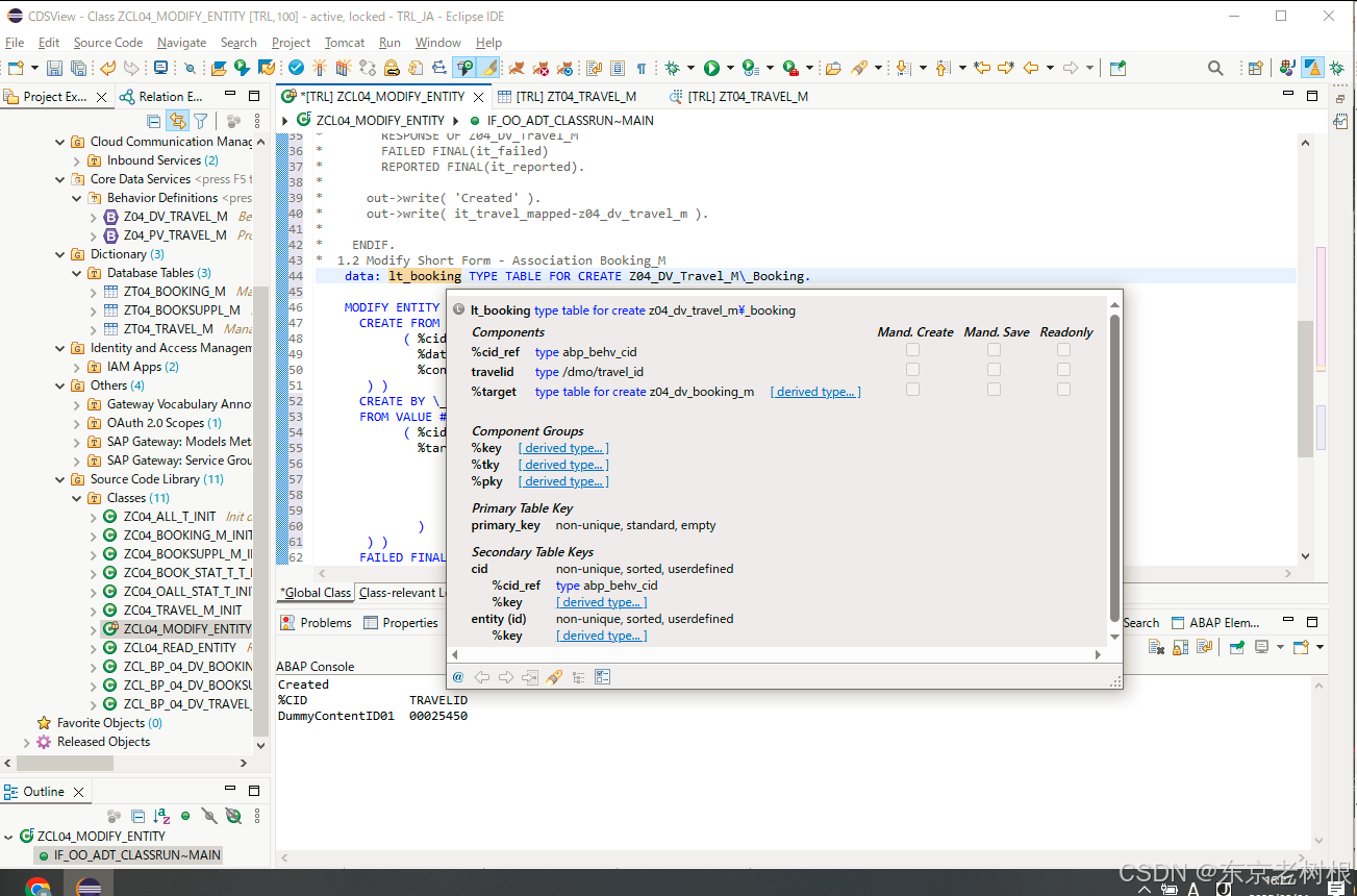 SAP学习笔记 - 开发54 - RAP开发 Managed App Modify Entity - Short Form，Long Form，Dynamic Form_abap rap 编程 ...