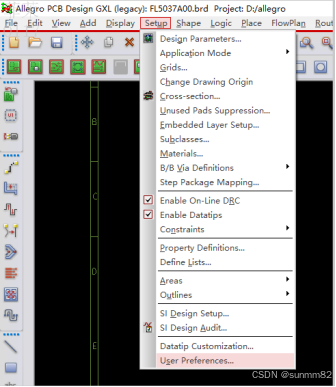 Allegro 16.6 笔记一 设置库路径_allegro库路径设置-CSDN博客