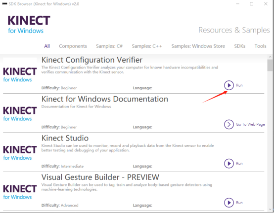 Windows使用Kinect2体感摄像头步骤，以及解决“无法识别的USB设备”问题_微软kinect v2-CSDN博客