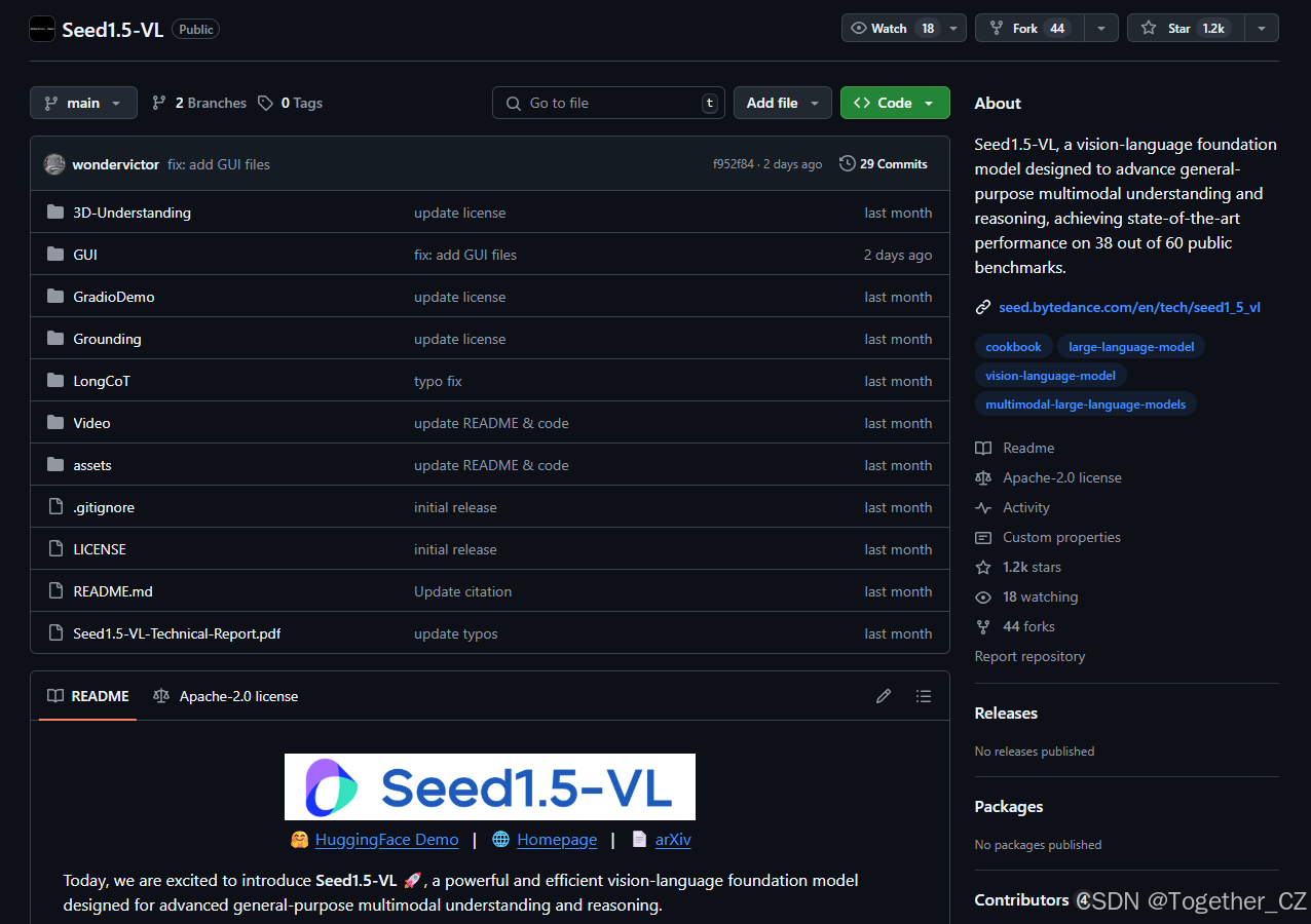 Seed1.5-VL Technical Report——Seed1.5-VL 技术报告-CSDN博客