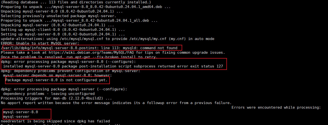 阿里云mysql8 ubuntu安装报错 AppArmor ... -CSDN博客