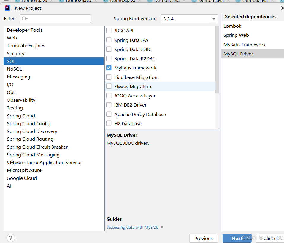 【JavaEE】MyBatis:手把手教你配置pom文件,添加依赖,如何连接数据库,生成一个测试类_mybatis pom-CSDN博客