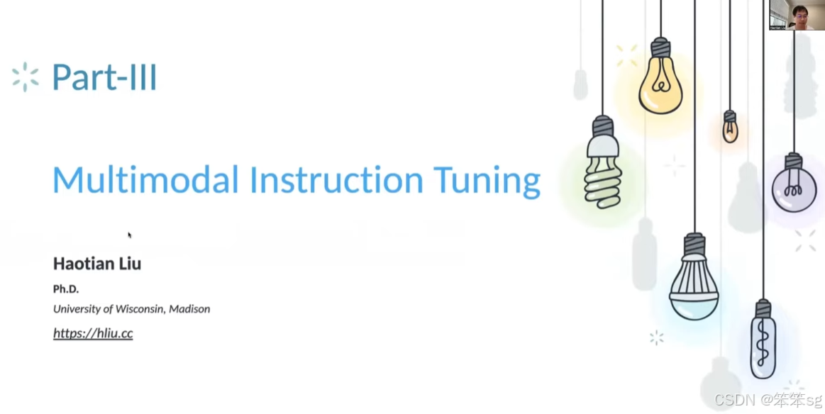 ||MLLM Series Tutorial @ ACM MM 2024||第四部分：MLLM Instruction Tuning（MLLM指令调优）_multimodal ...