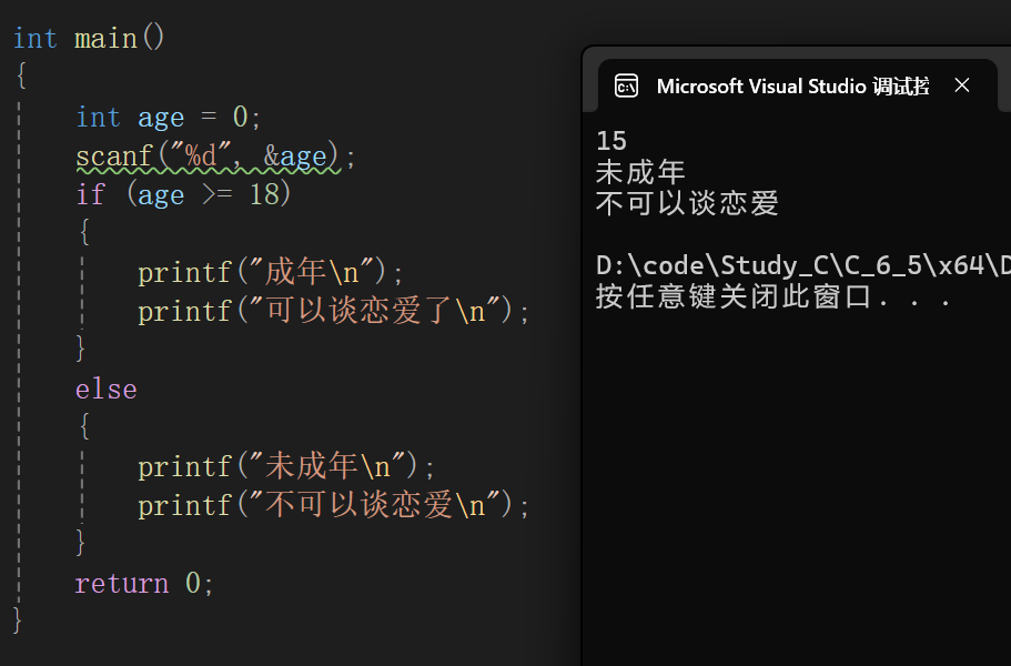 详解分支语句——if(if...else、if...else if...else)-CSDN博客