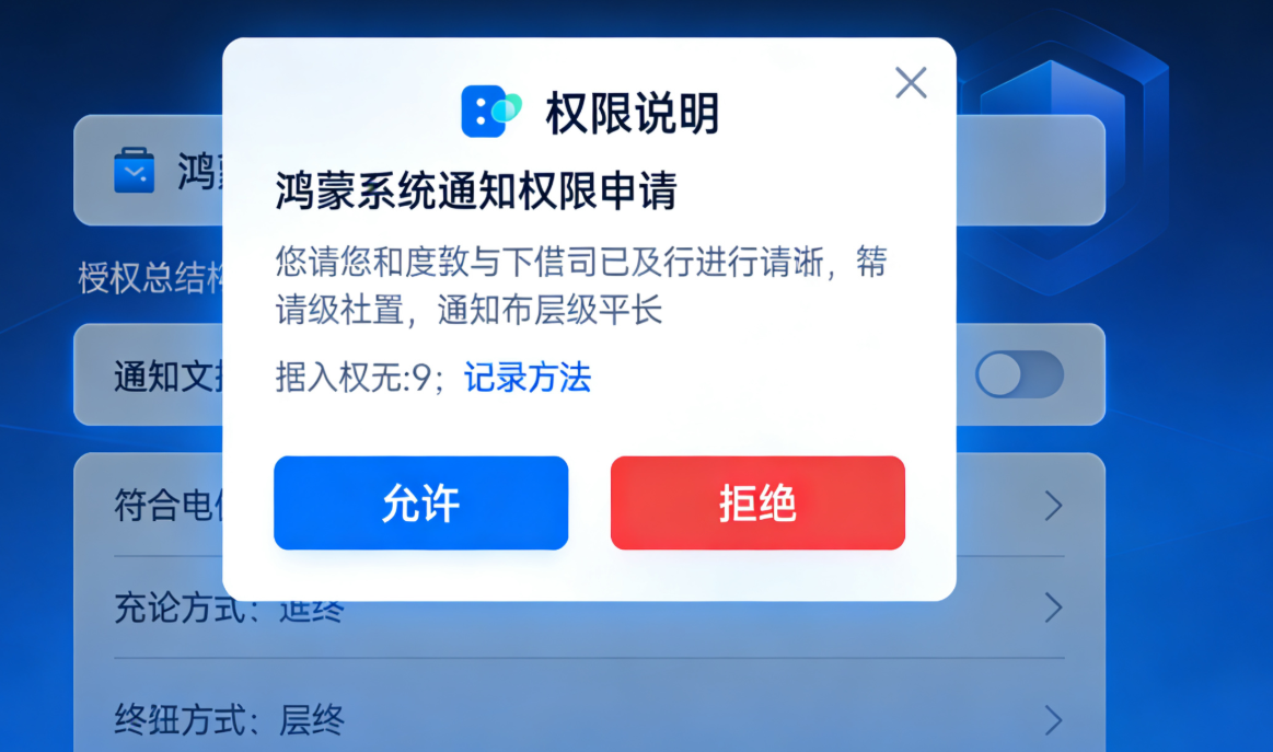 鸿蒙 Flutter 接入鸿蒙系统能力：通知（本地 / 推送）与后台任务_flutterboot调用鸿蒙定位能力-CSDN博客
