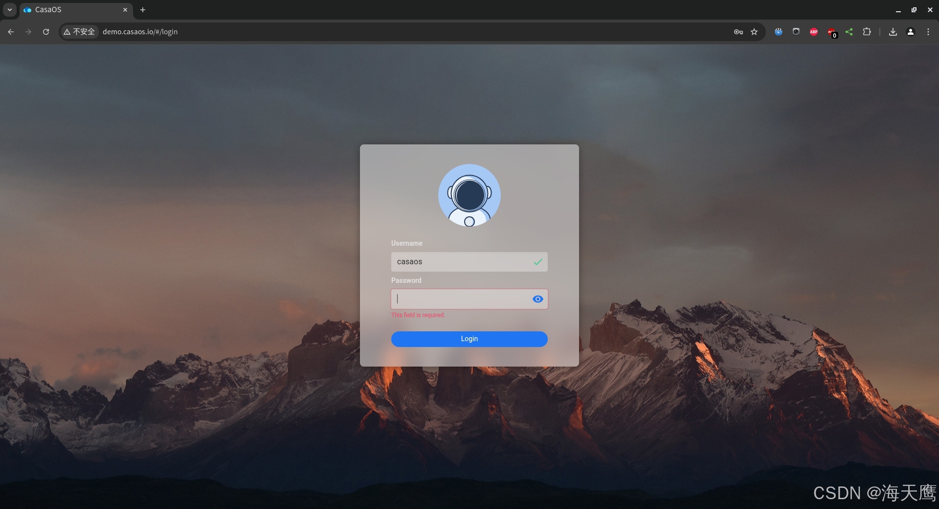 CasaOS_casaos终端账号密码-CSDN博客