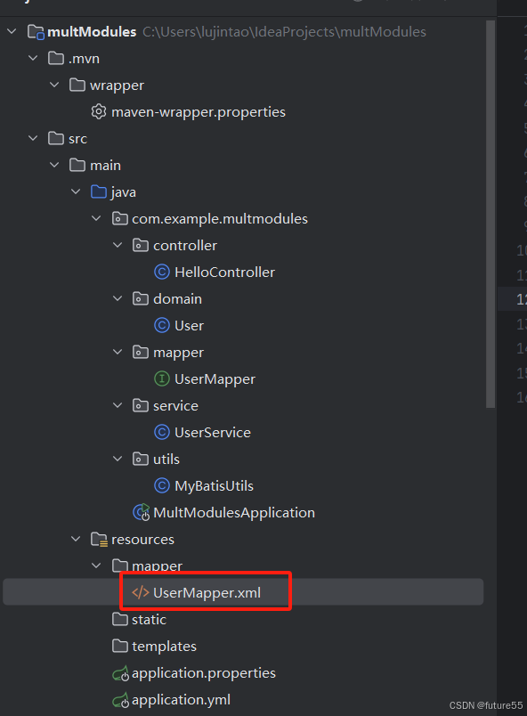 Springboot结合mybatis读取mysql数据springboot Mybatis 获取表数据 Csdn博客
